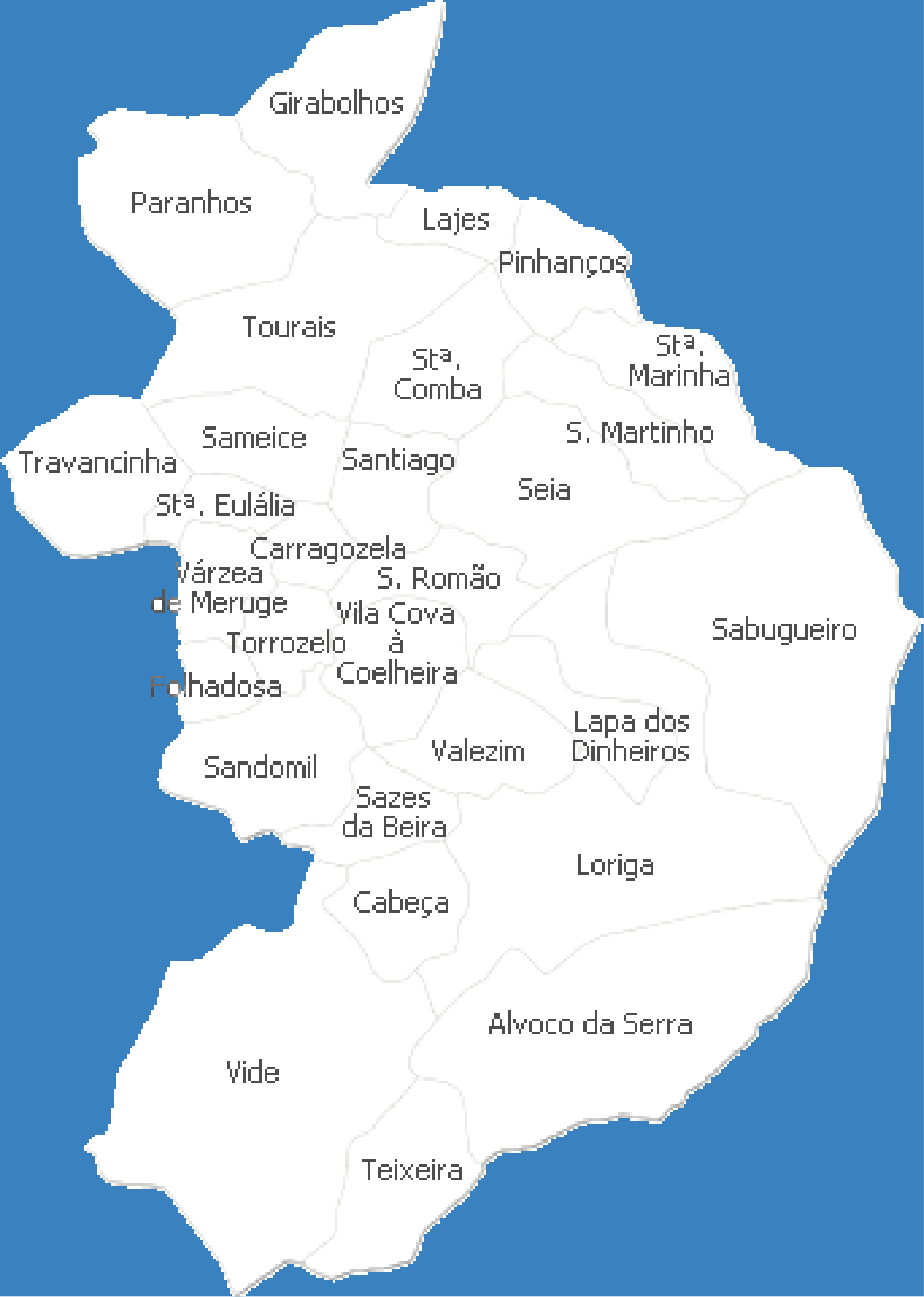 Freguesias - Câmara Municipal de Seia